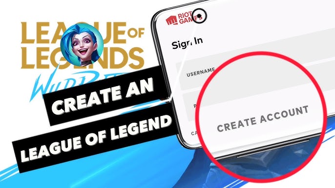 Create LoL Account - Full Guide for 2026